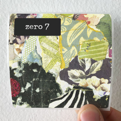 Zero 7 Selections From The Garden Album Cover Sticker