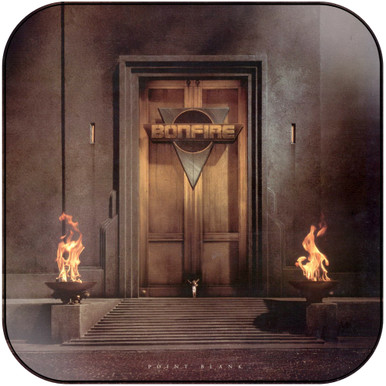 Bonfire Strike Ten Album Cover Sticker Album Cover Sticker