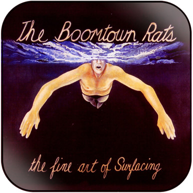 The Boomtown Rats V Deep Album Cover Sticker Album Cover Sticker