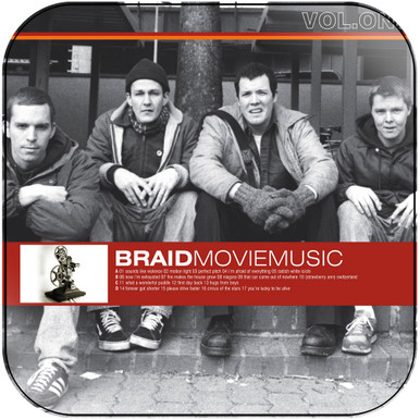 Braid Movie Music Volume Two Album Cover Sticker Album Cover Sticker