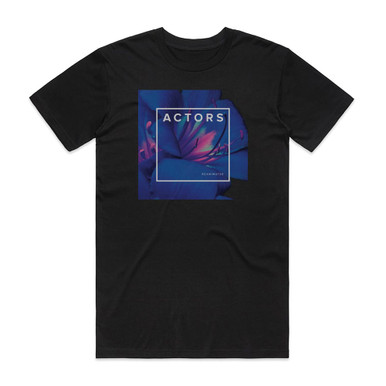 ACTORS Reanimated Album Cover T-Shirt Black