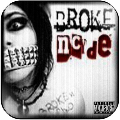 brokeNCYDE Will Never Die Album Cover Sticker Album Cover Sticker