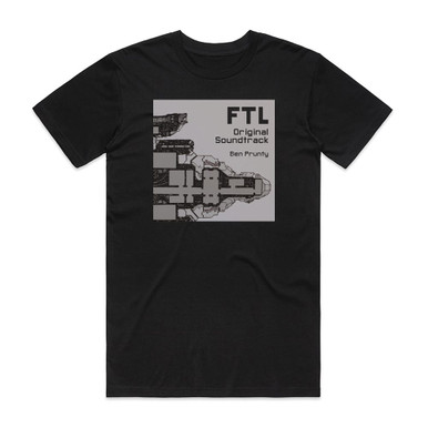 Ben Prunty Ftl Original Soundtrack Album Cover T-Shirt Black