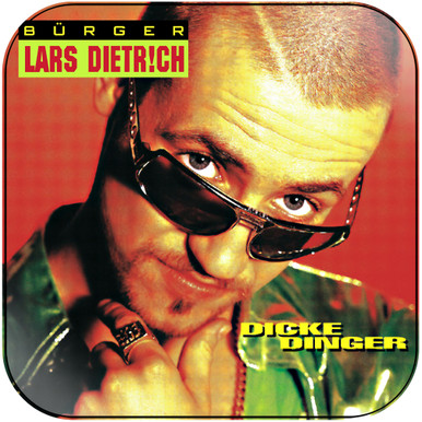 Burger Lars Dietrich Fully Cocked Album Cover Sticker Album Cover Sticker