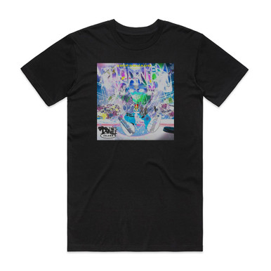 Bladee Icedancer Album Cover T-Shirt Black