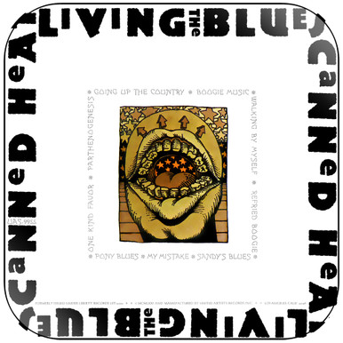 Canned Heat Living The Blues-1 Album Cover Sticker Album Cover Sticker