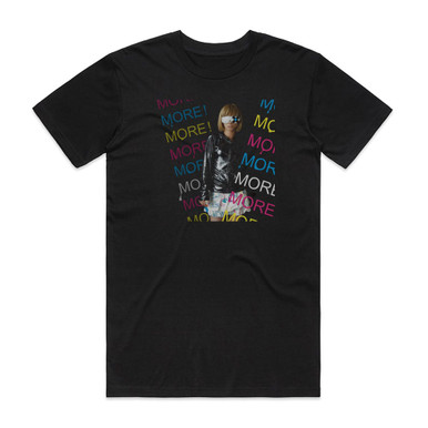 capsule More More More Album Cover T-Shirt Black