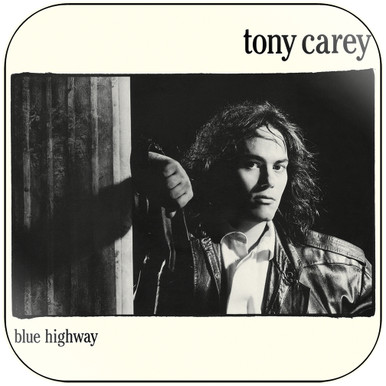 Tony Carey Blue Highway Album Cover Sticker Album Cover Sticker