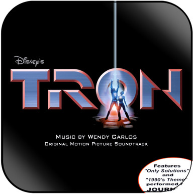 Wendy Carlos Tron-2 Album Cover Sticker Album Cover Sticker