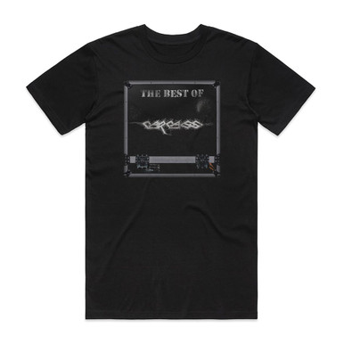 Carcass The Best Of Carcass Album Cover T-Shirt Black