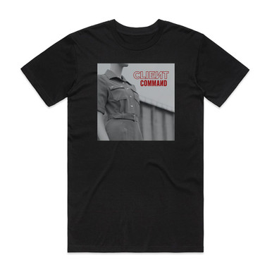 Client Command Album Cover T-Shirt Black