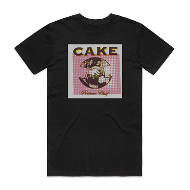 CAKE Pressure Chief Album Cover T-Shirt Black