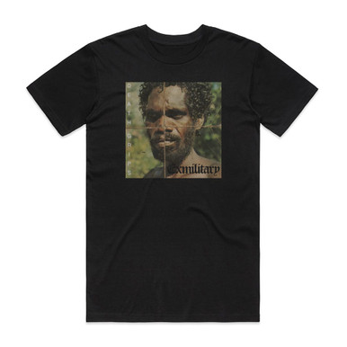 Death Grips Exmilitary Album Cover T-Shirt Black