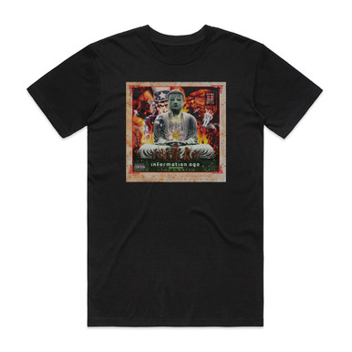 dead prez Information Age Album Cover T-Shirt Black