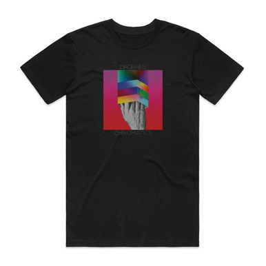 Diagrams Chromatics Album Cover T-Shirt Black