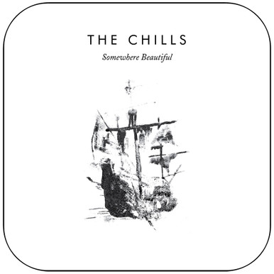 The Chills Somewhere Beautiful Album Cover Sticker Album Cover Sticker