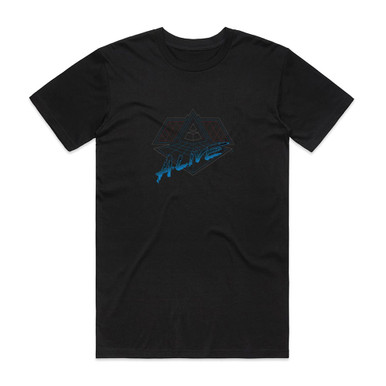 Daft Punk Alive 2007 Album Cover T-Shirt Black
