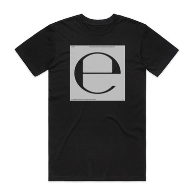 ECCO2K E Album Cover T-Shirt Black