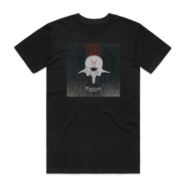 Enslaved Vertebrae Album Cover T-Shirt Black