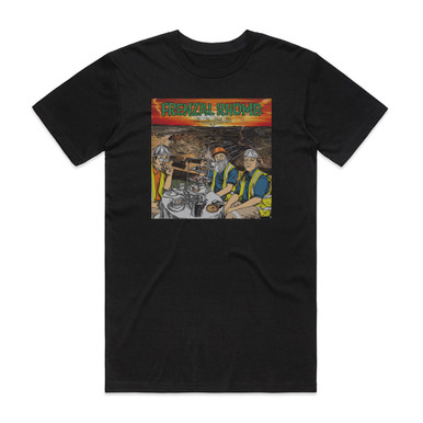 Frenzal Rhomb Hi Vis High Tea Album Cover T-Shirt Black