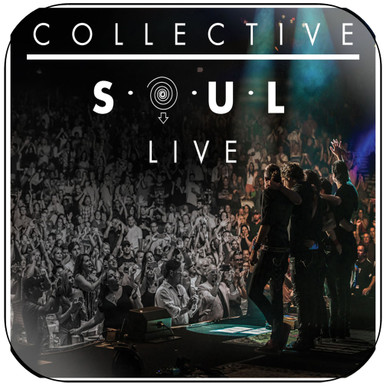 Collective Soul Live Album Cover Sticker Album Cover Sticker
