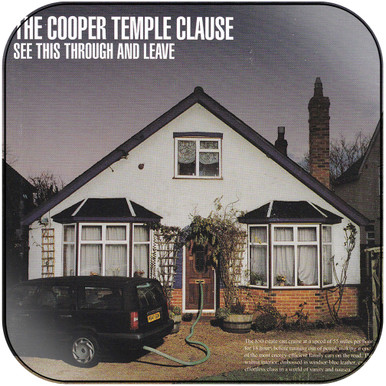 The Cooper Temple Clause See This Through And Leave Album Cover Sticker ...