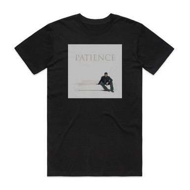 George Michael Patience Album Cover T-Shirt Black