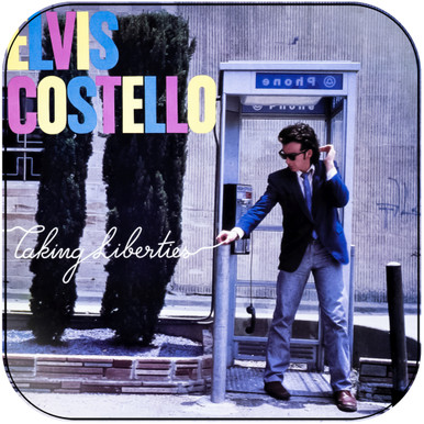 Elvis Costello Taking Liberties Album Cover Sticker Album Cover Sticker