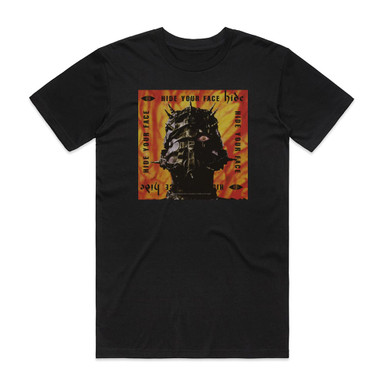 hide Hide Your Face Album Cover T-Shirt Black