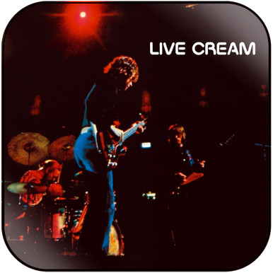 Cream Live Cream Album Cover Sticker Album Cover Sticker