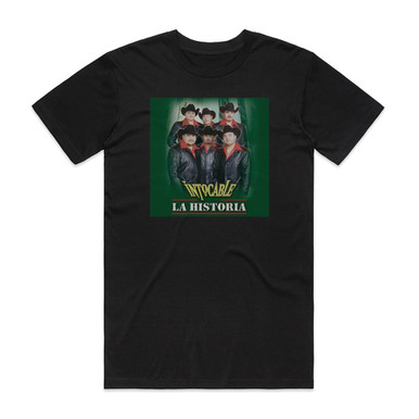 Intocable La Historia Album Cover T-Shirt Black