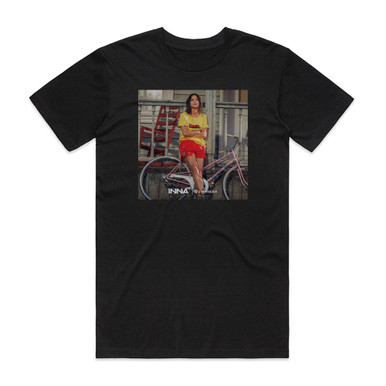 Inna Tu Manera Album Cover T-Shirt Black