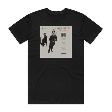Jimmy Giuffre Free Fall Album Cover T-Shirt Black