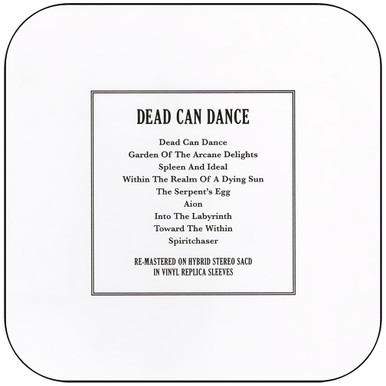 Dead Can Dance Sacd Box Set Album Cover Sticker