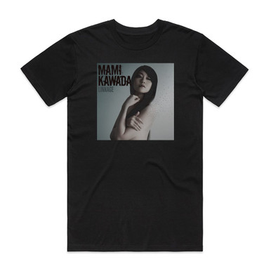 Mami Kawada Linkage Album Cover T-Shirt Black
