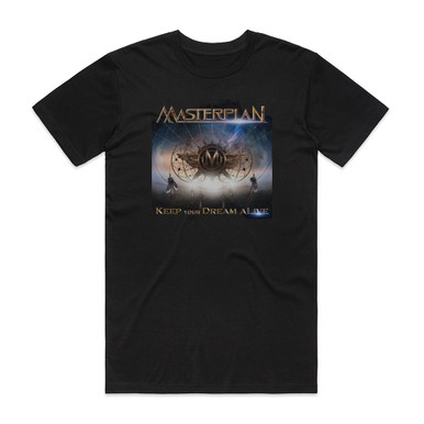 Masterplan Keep Your Dream Alive Album Cover T-Shirt Black