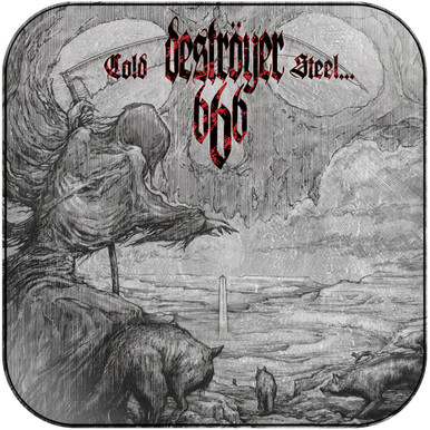 Destroyer 666 Cold Steel For An Iron Age-1 Album Cover Sticker