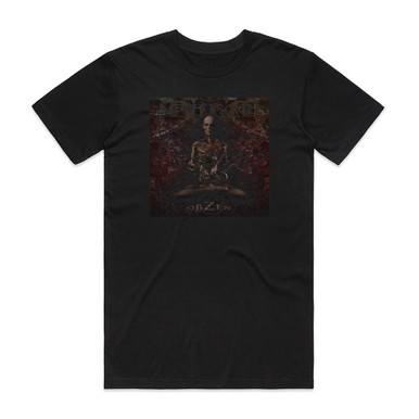 Meshuggah Obzen 1 Album Cover T-Shirt Black