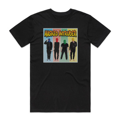 Masked Intruder Masked Intruder Album Cover T-Shirt Black