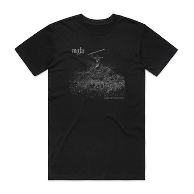 Mgla Age Of Excuse Album Cover T-Shirt Black