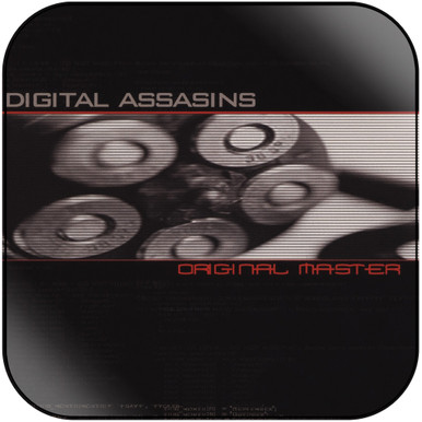 Digital Assassins Original Master Album Cover Sticker