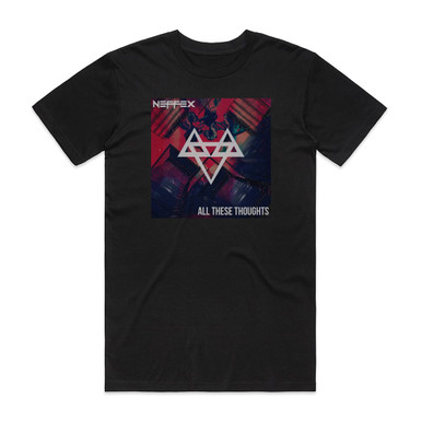 Neffex All These Thoughts Album Cover T-Shirt Black