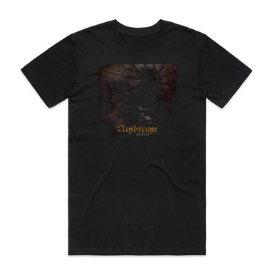 Nightrage Foul Vile Life Album Cover T-Shirt Black