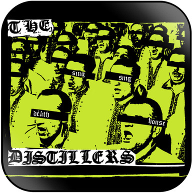 The Distillers Sing Sing Death House Album Cover Sticker