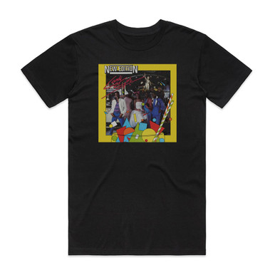 New Edition Candy Girl Album Cover T-Shirt Black