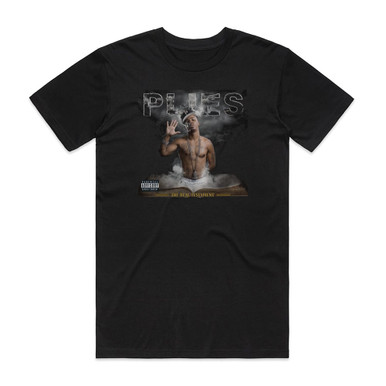 Plies The Real Testament Album Cover T-Shirt Black