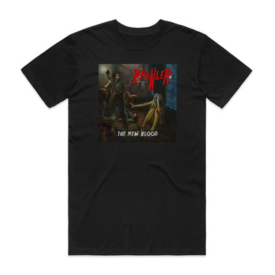 Prowler The New Blood Album Cover T-Shirt Black