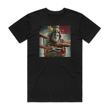 Quiet Riot Condition Critical Album Cover T-Shirt Black