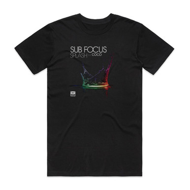 Sub Focus Splash Album Cover T-Shirt Black