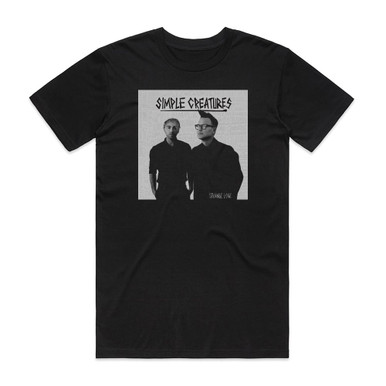Simple Creatures Strange Love Album Cover T-Shirt Black